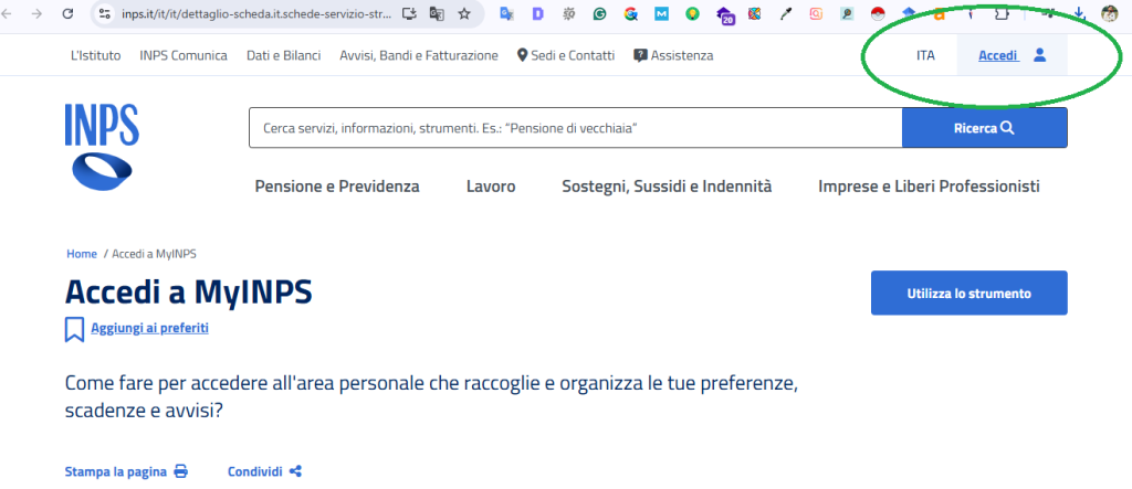 MyINPS: Servizi,Contributi,Pagamenti E Fascicolo Previdenziale